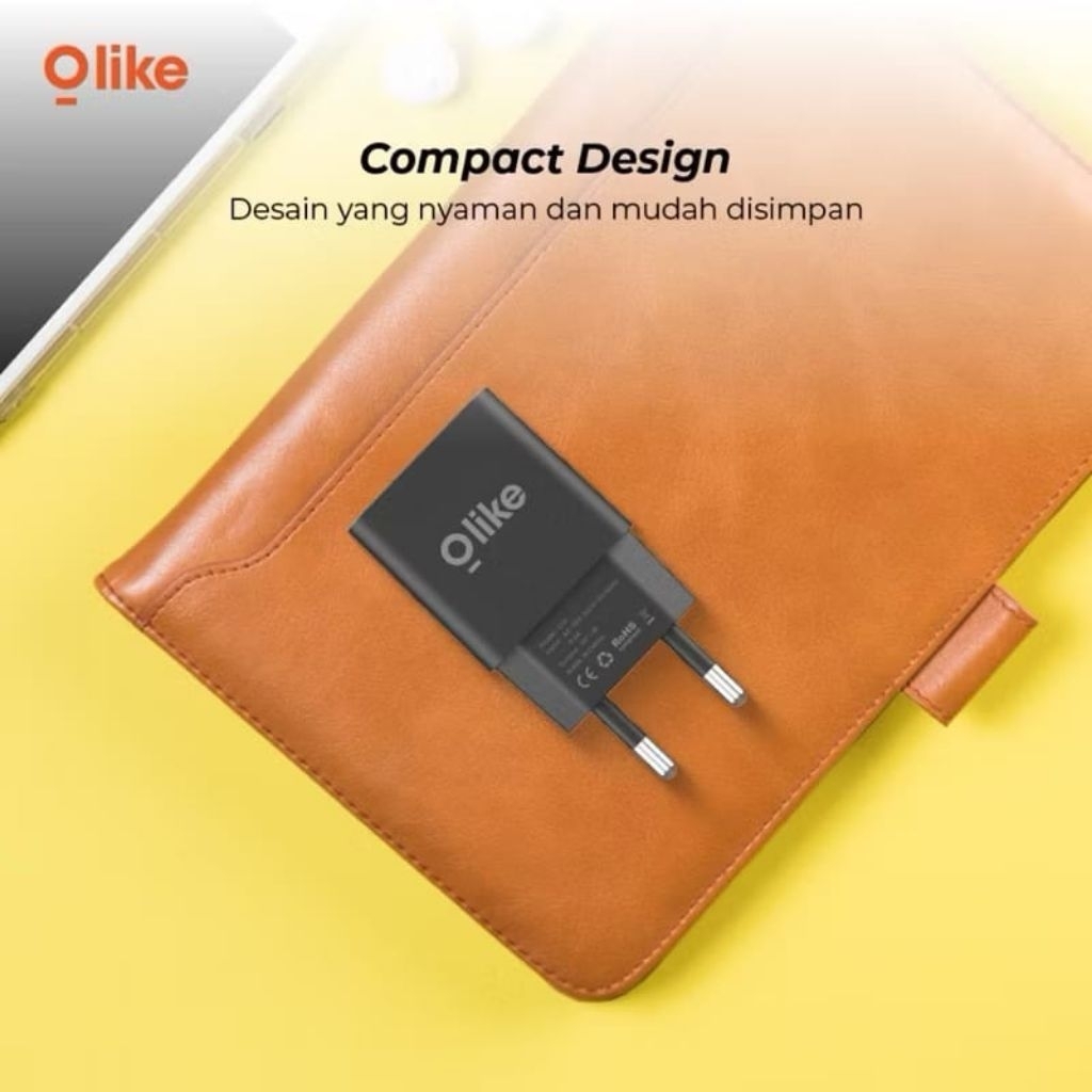 Jual (CCR) ADAPTER OLIKE C111 / BATOK CHARGER 5V / 1A USB OUTPUT PORT ...