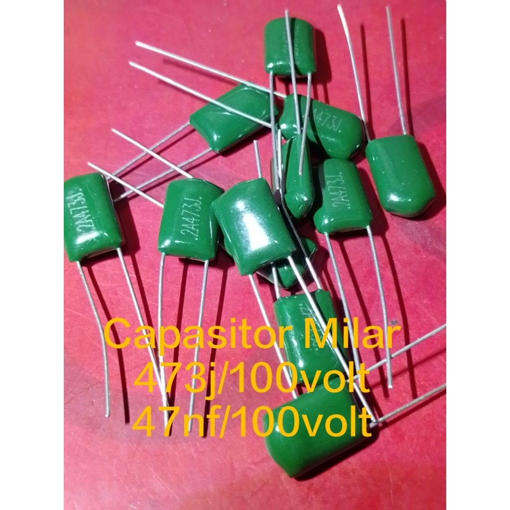 Jual Capasitor Milar 473j-100volt | Shopee Indonesia