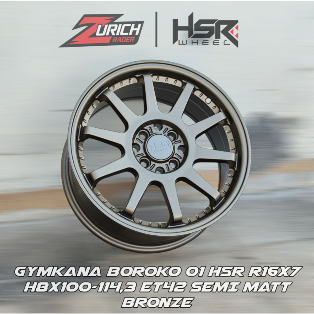 Jual Velg Mobil Hsr Wheel Ring 16 Gymkana Pcd 4x100 4x114,3 Untuk Futura Xenia Yaris Vios Ignis ...