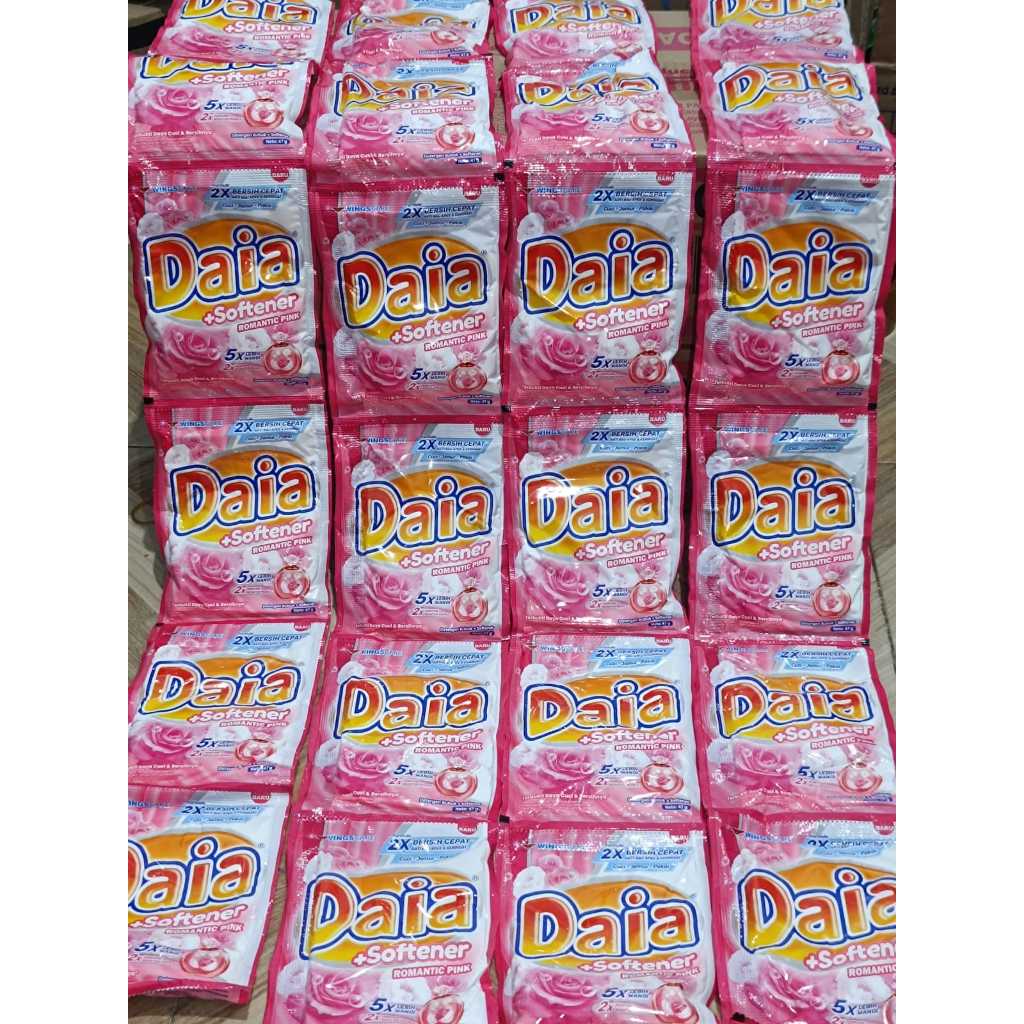 Jual DETERGENT DAIA BUBUK SACHET 1 RENCENG 6 SACHET 47 GR | Shopee ...