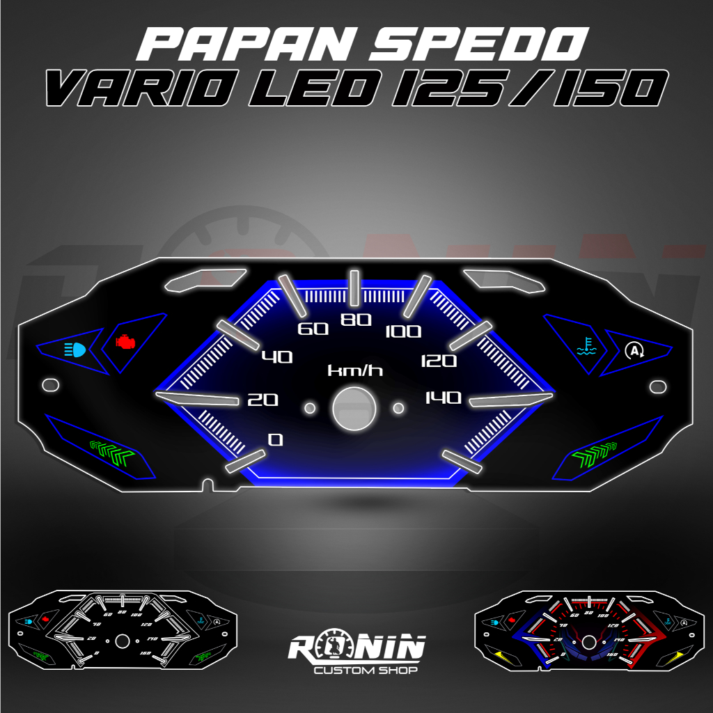 Jual PAPAN SPIDO PANEL SPEEDOMETER PAPAN SPEDO HONDA VARIO 125 VARIO ...