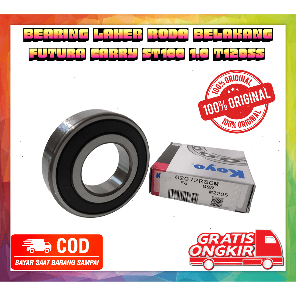 Jual Bearing Laher Roda Belakang Suzuki Carry ST100 Futura Colt T120SS ...