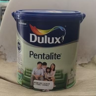 Jual DULUX PENTALITE ANTIBAC INTERIOR Brilliant White 2290 Cat Tembok Interior Premium - 2.5L ...