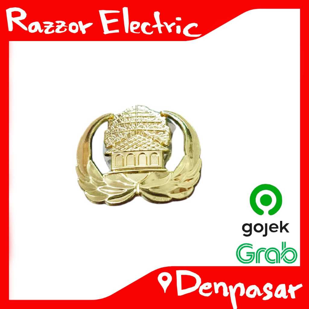 Jual Pin Badge Bros Magnet KORPRI Emas Kuningan | Shopee Indonesia