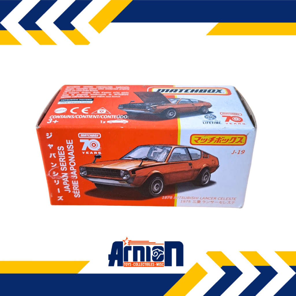 Jual Diecast Matchbox Japan Series J-19 2023-1975 Mitsubishi Lancer ...