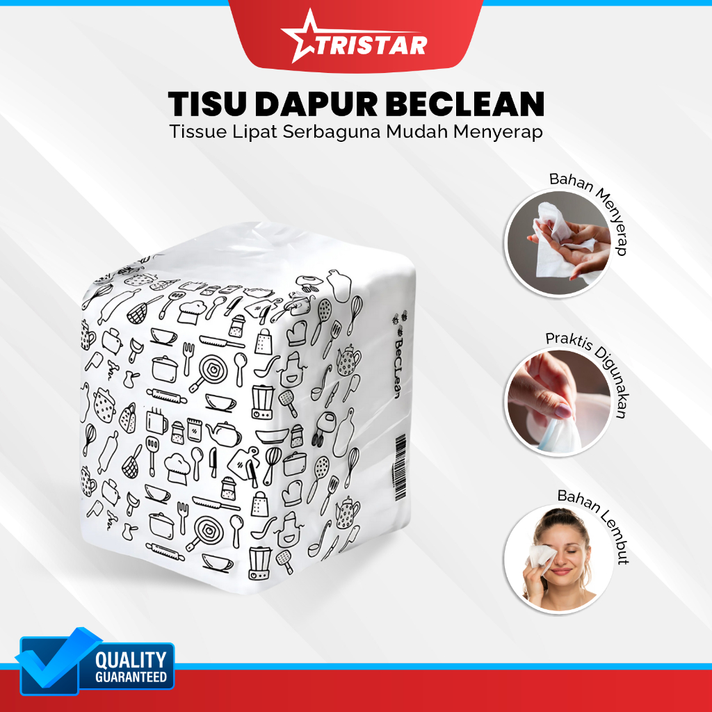 Jual Tisu Dapur BeClean 500gram Tissue Serbaguna Mudah Menyerap Bisa ...