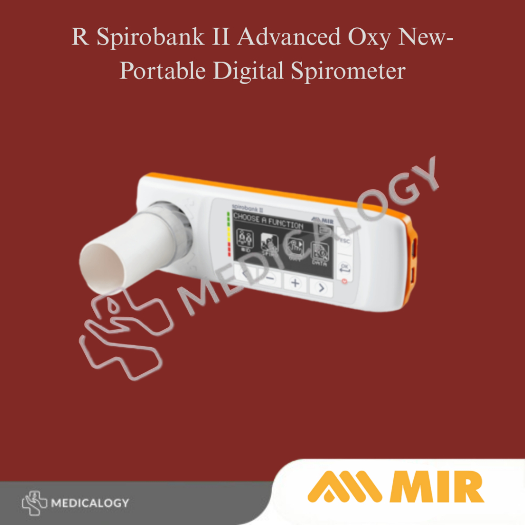 Jual MIR Spirobank II Advanced Oxy New – Portable Digital Spirometer ...