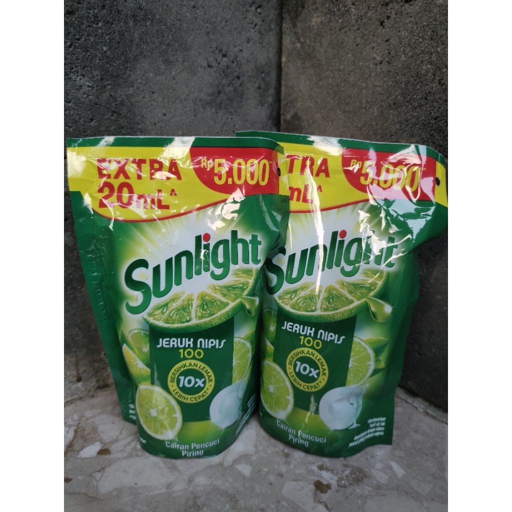 Jual Sunlight Sabun Cuci Piring Jeruk Nipis Refill 210 ml | Shopee ...