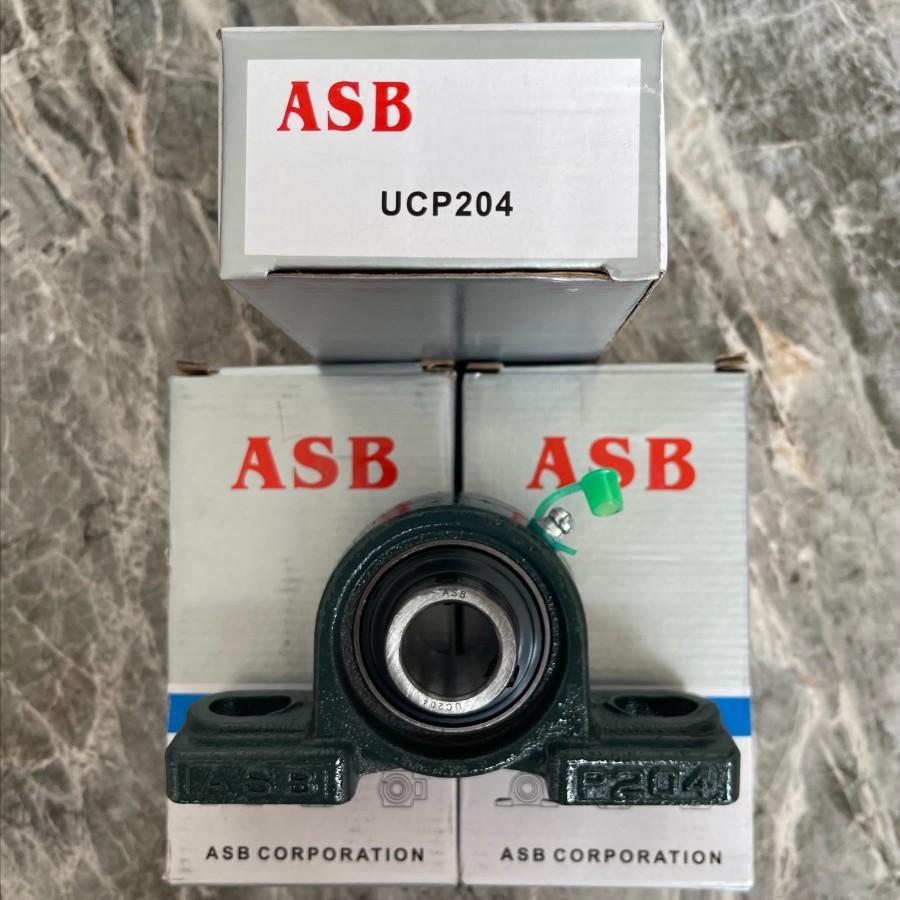 Jual Bearing Pillow Block ASB UCP 204 Diameter AS : 20 mm | Shopee ...