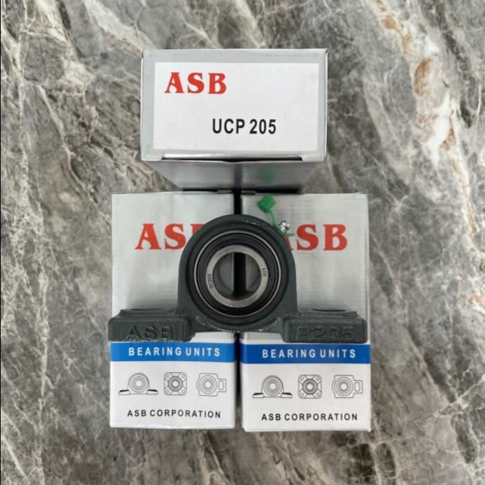Jual Bearing Pillow Block ASB UCP 205 Diameter AS : 25 mm | Shopee Indonesia