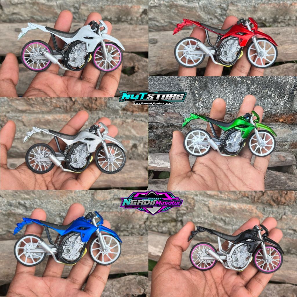 Jual miniatur motor supermoto&surex||free stiker!! | Shopee Indonesia