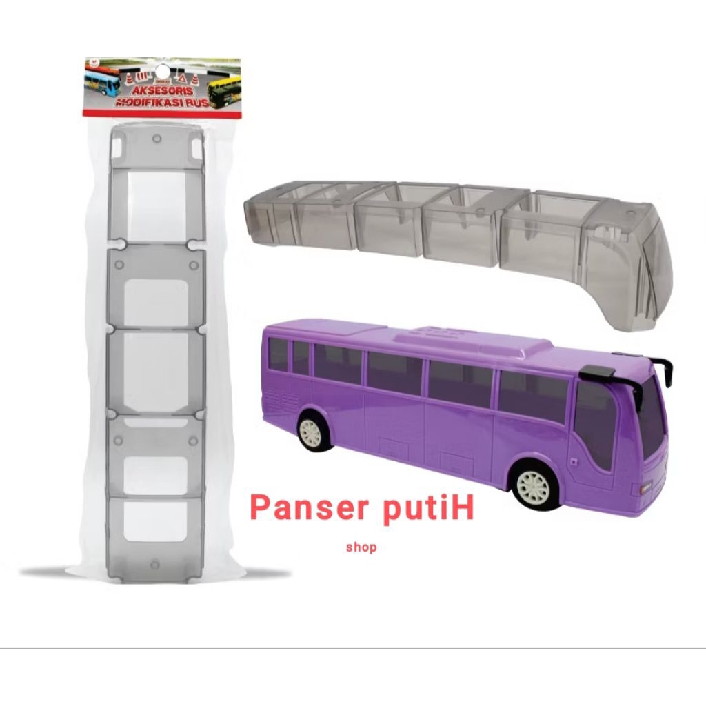 Jual Kaca transparan bus miniatur telolet Basuri RKC | Shopee Indonesia