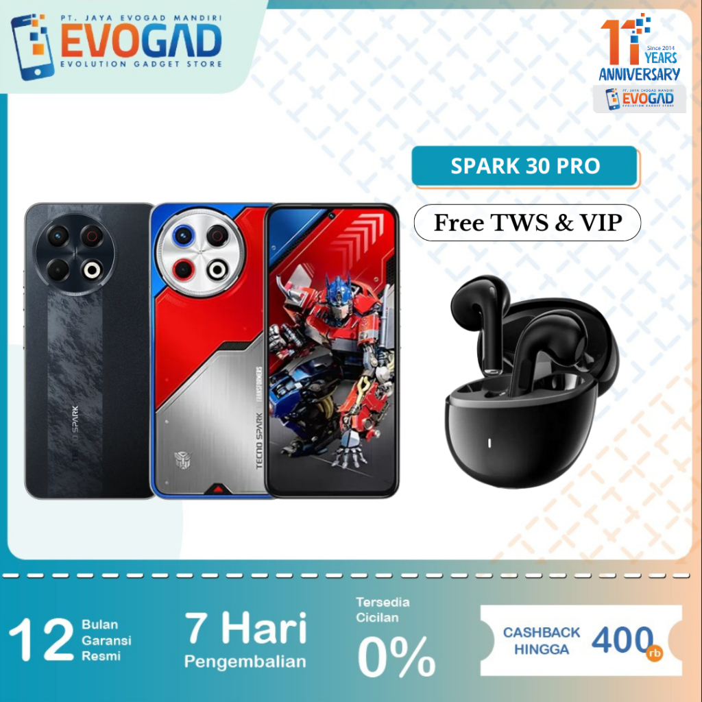 Jual Tecno Spark 30 Pro 108MP, Android 14, HIOS 14 8/128GB | Mediatek ...