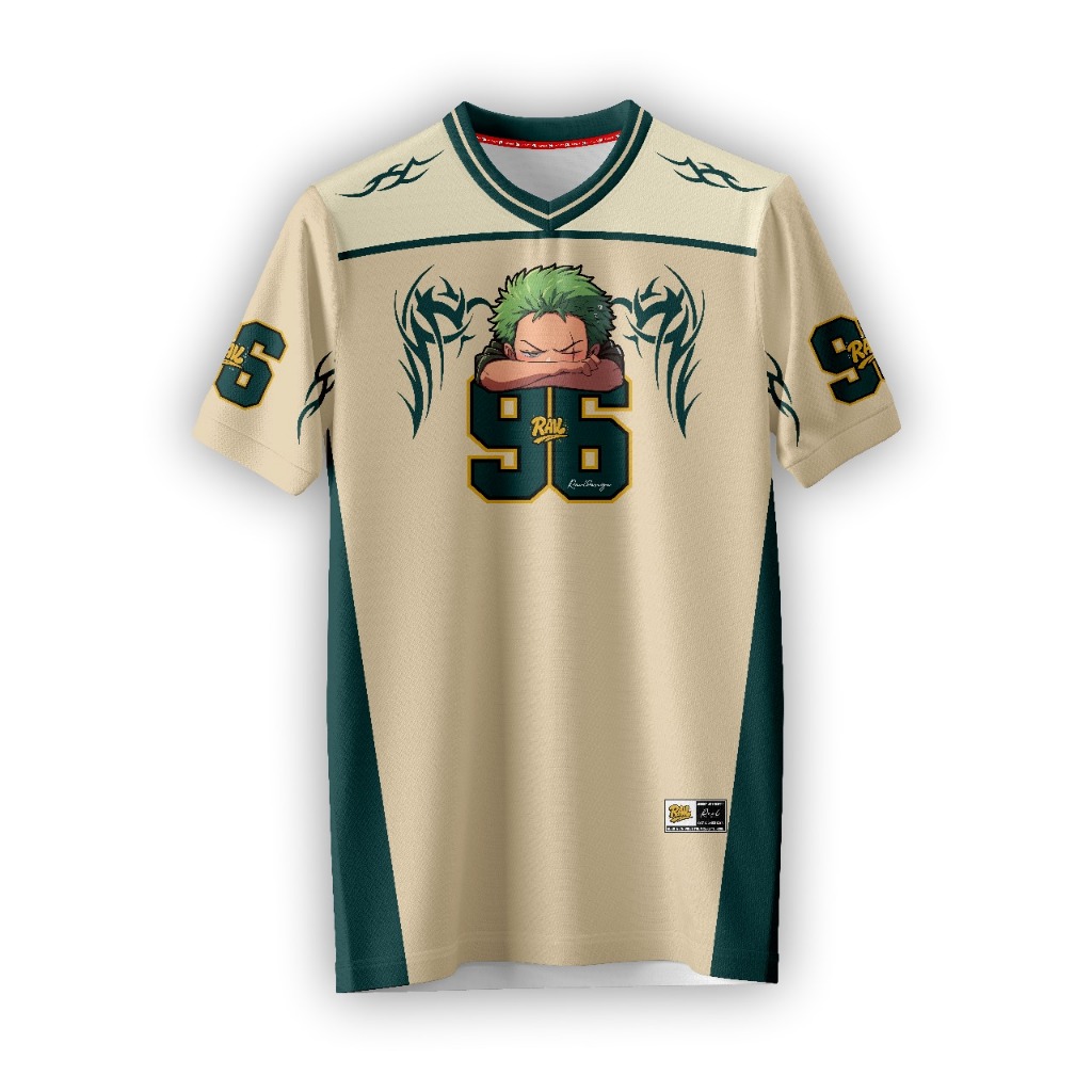 Jual RAVL JERSEY KAOS ONE PIECE ZORO96 - JERSEY RETRO - JERSEY VINTAGE ...