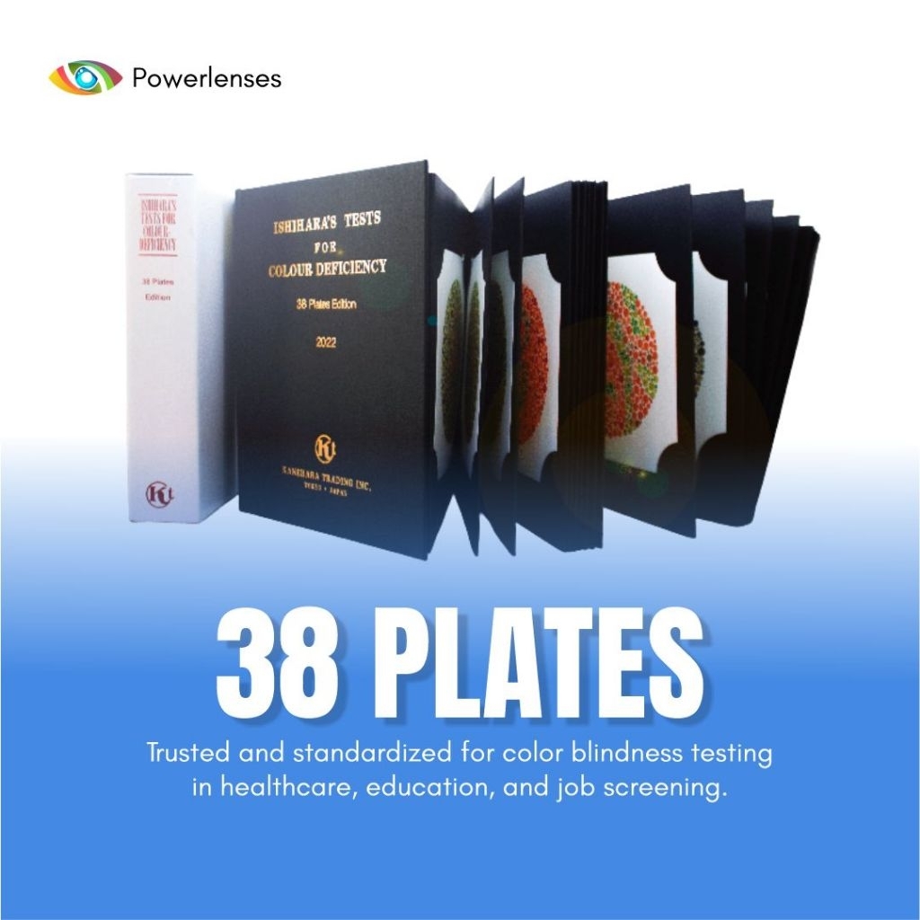 Jual Buku Ishihara 38 Plate Keluaran 2024 | Shopee Indonesia