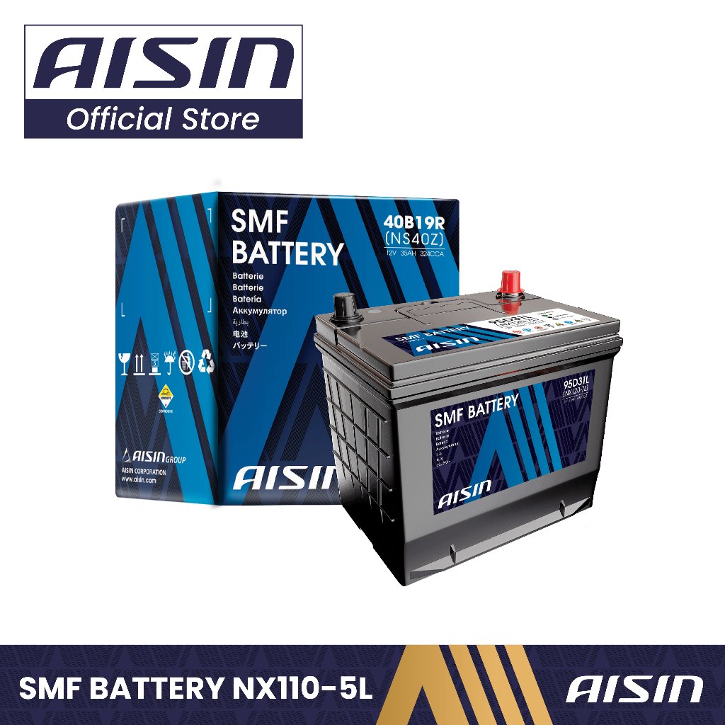 Jual Aisin Aki Mobil (SMF Battery) NX110-5L - AH70 CCA630 | Shopee ...
