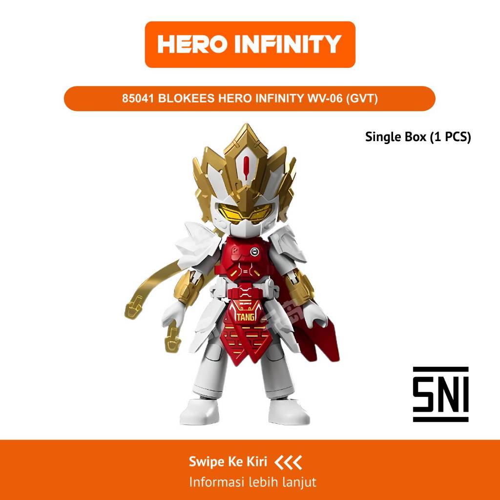 Jual BLOKEES Blind Box Hero Infinity WV-06 GVT - Satuan Random | Shopee ...