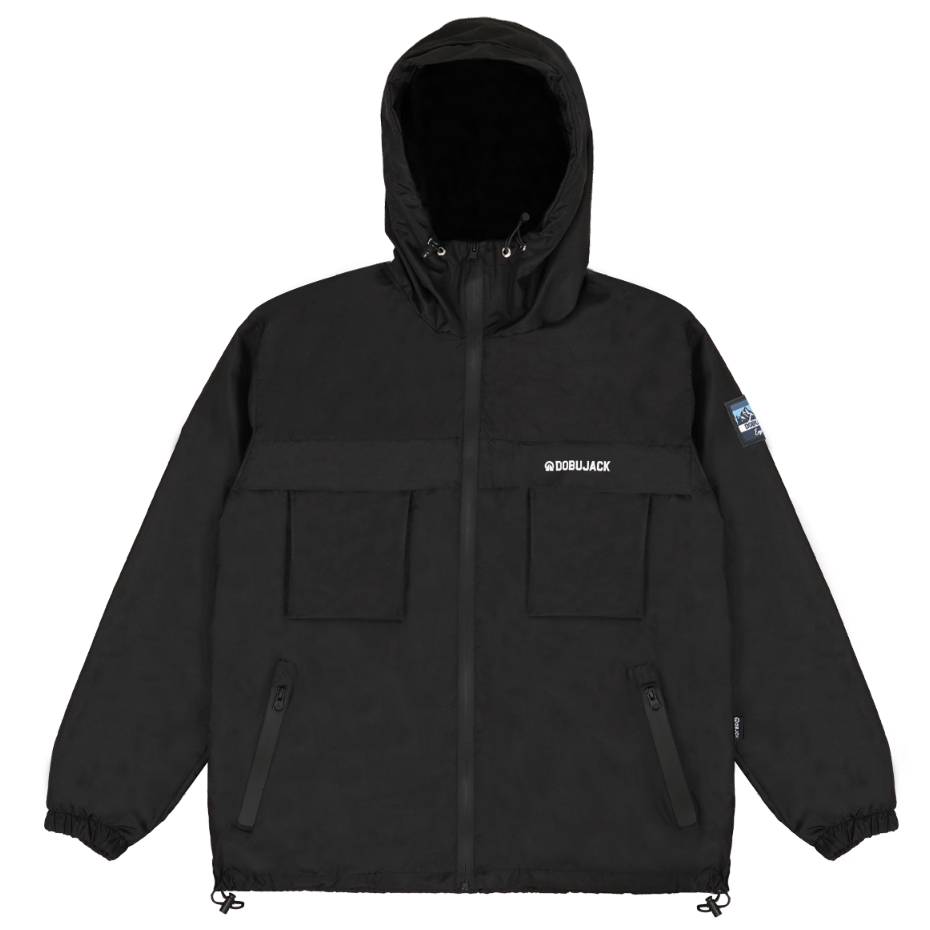 Jual Dobujack Jacket Jova Black | Shopee Indonesia