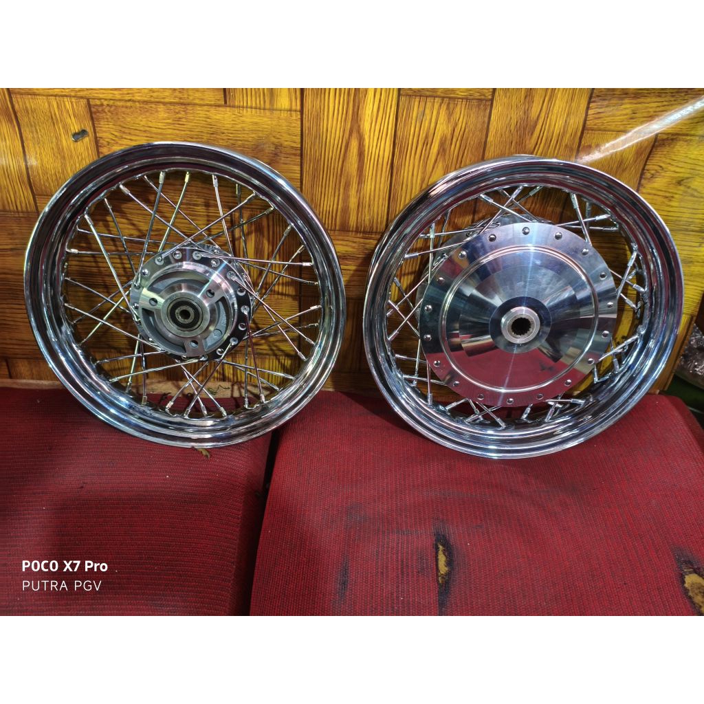 Jual velg jari jari ring 12 Fazzio Fillano Freego Mio M3 Gear Fino 125cc Mio Soul GT Xride 125 ...
