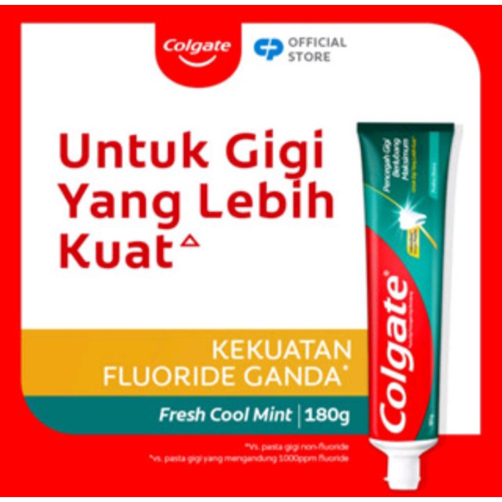 Jual Colgate Fresh Cool Mint Toothpaste 180 gr - COLGATE MAXIMUM CAVITY ...