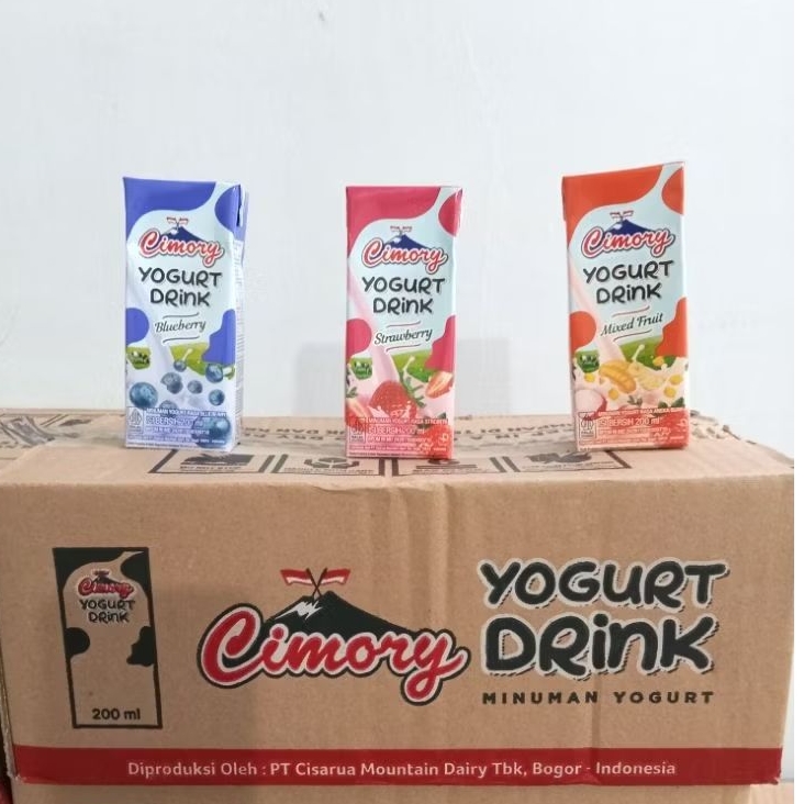 Jual Cimory Yogurt Drink 200 ml 1(Dus) Isi 24 Pcs 1 Dus Isi 24 Pcs | Shopee Indonesia