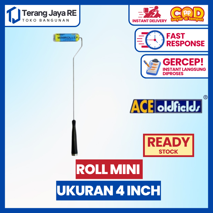 Jual Kuas Mini Roll Cat Ace Oldfields | Shopee Indonesia
