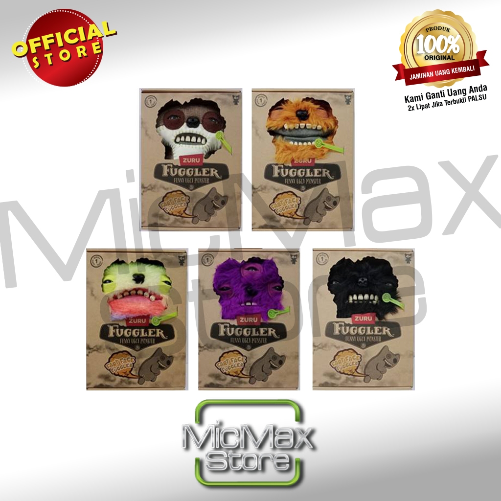 Jual Fuggler S1 Fart Face Count Fuggler Plush BONEKA 9” Asst 15728 ...