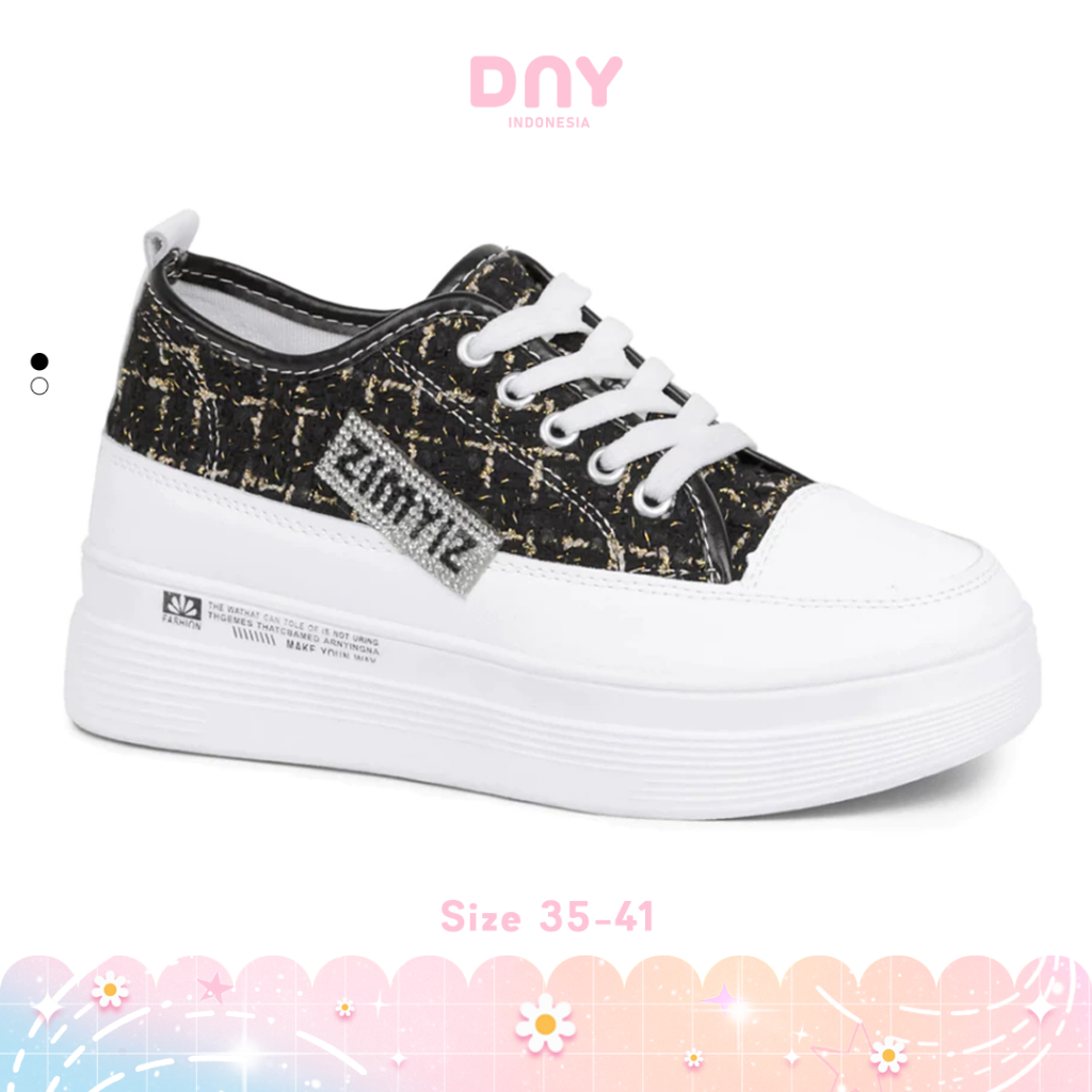 Jual Sepatu DNY Sepatu Wanita Import Korea Sneakers Olahraga Jalan ...