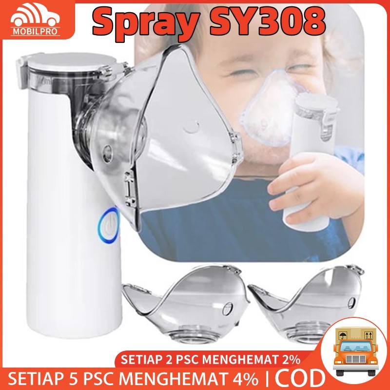 Jual Nebulizer Portable Mesh Alat Uap Bantu Pernafasan Asma Inhalasi ...