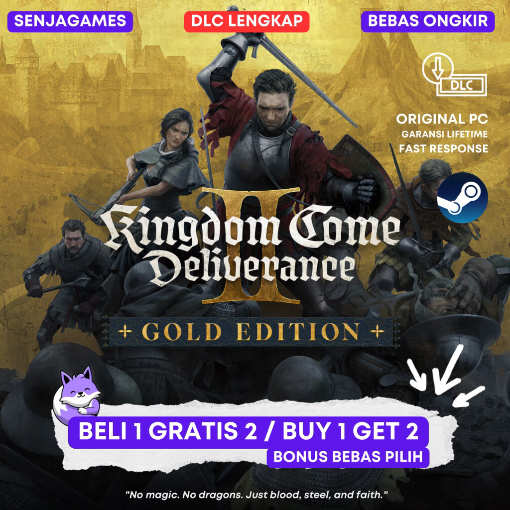 Jual Kingdom Comes Deliverance II / Kingdom Comes Deliverance 2 Gold ...