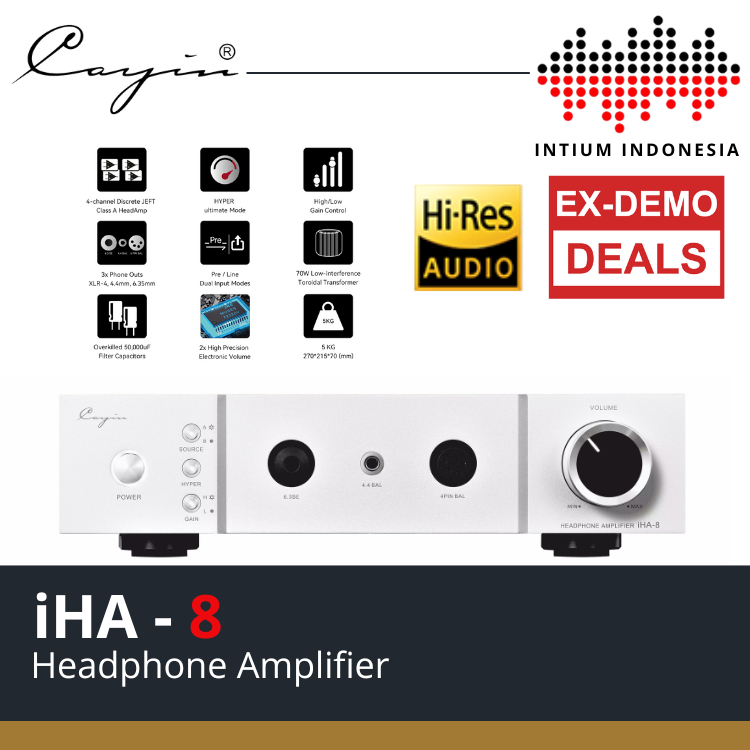 Jual Cayin iHA-8 / iHA8 / iHA 8 High Power High Current Headphone ...