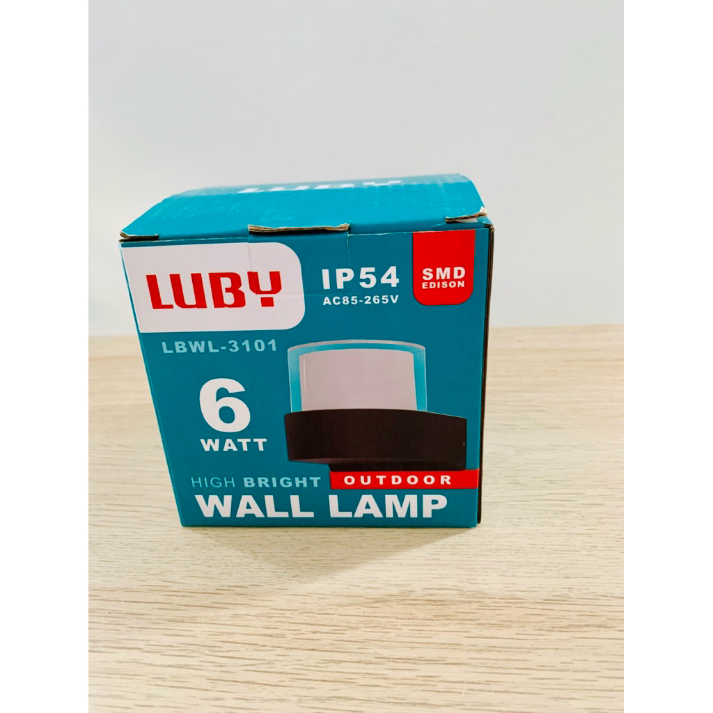 Jual LUBY WALL LAMP HIGH BRIGHT OUTDOOR 6W LBWL-3101 | Shopee Indonesia