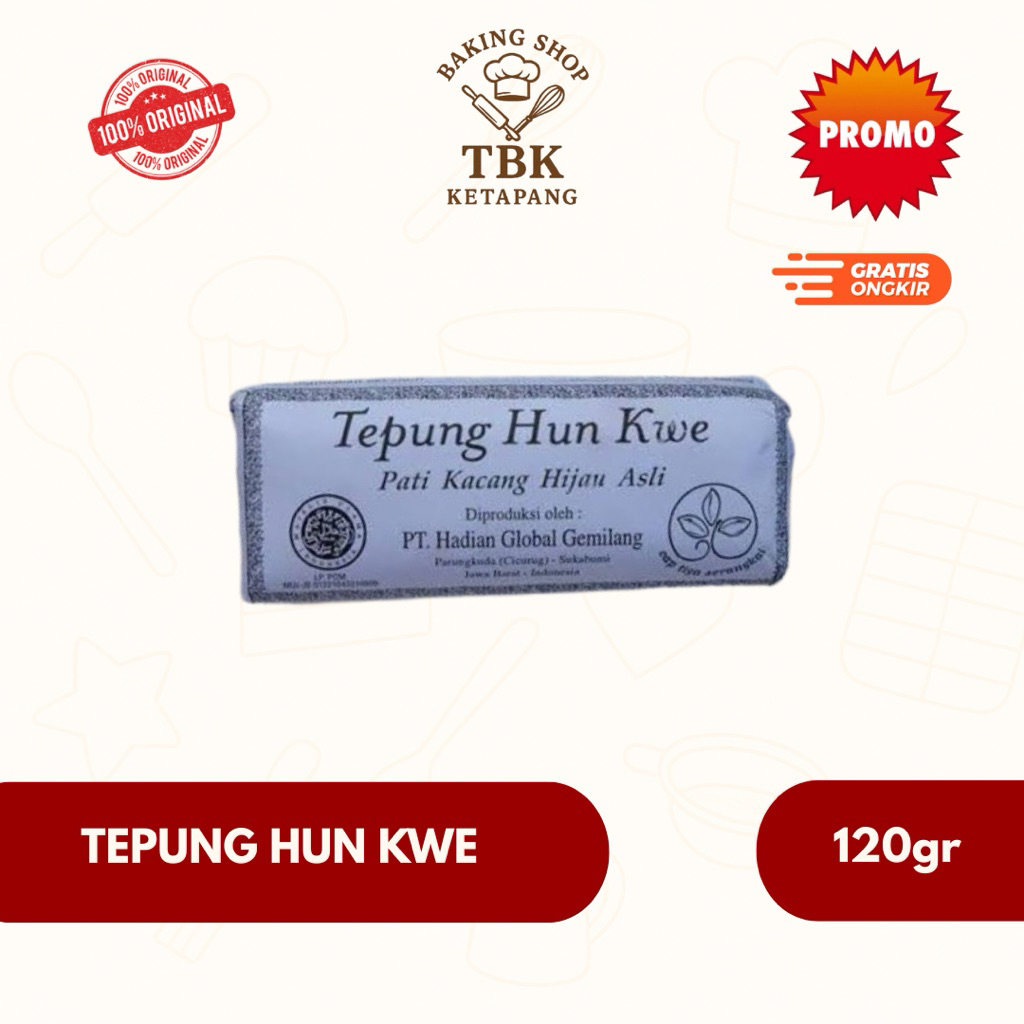 Jual Tepung Hunkwe / Hunkue / Pati Kacang Hijau / Mung Bean Starch Cap ...