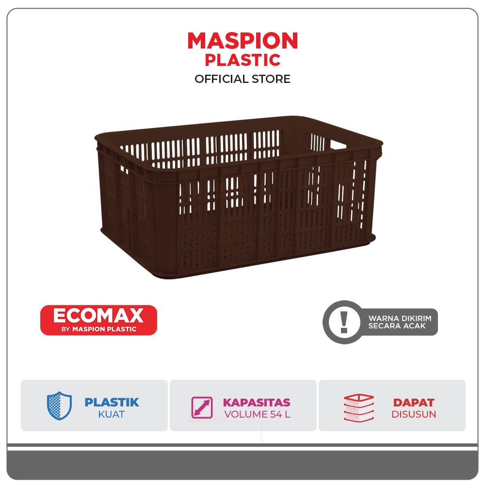 Jual Maspion Kotak Kontainer Plastik Cargo Industrial Basket | Shopee ...