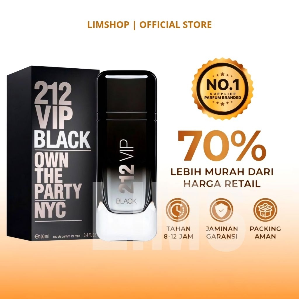 Jual SALE PARFUM VIP Black EDP Parfum Pria [100 mL] ( ORIGINAL EROPA ...