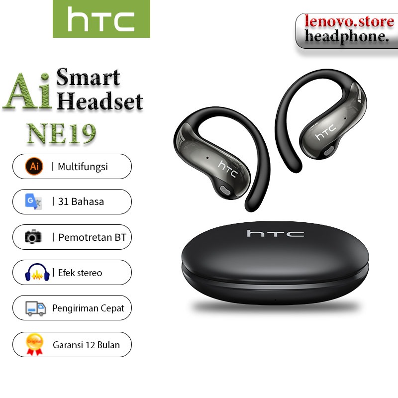 Jual [Earphone terjemahan] HTC NE19 Earphone OWS terjemahan Ai | 135 ...