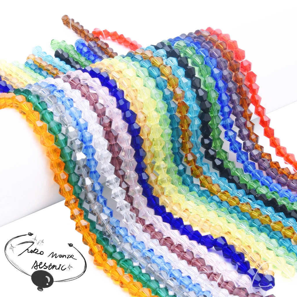 Jual [COD⚡ISI ±90pcs]Warna Berlian Berlian Potong Kristal Potong Manik ...