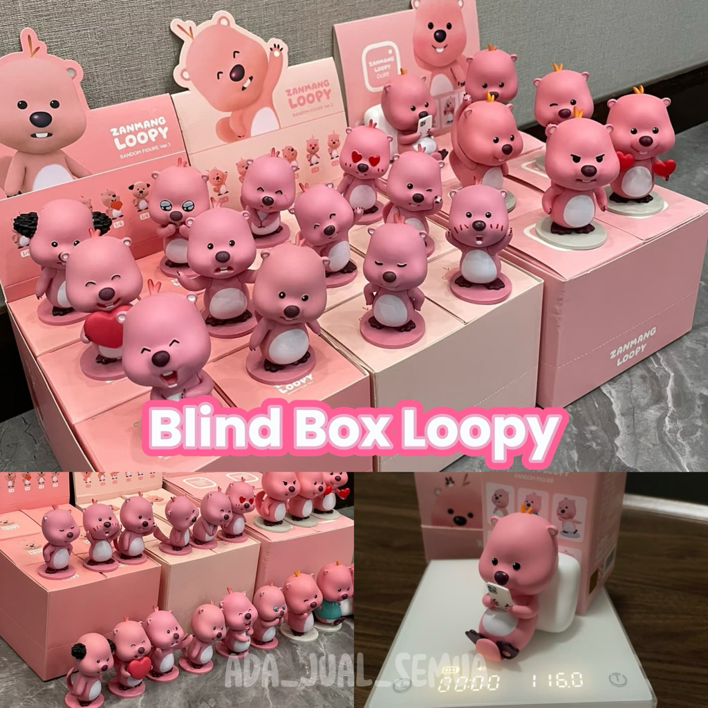 Jual (READY) Blind Box Loopy Figur Lucu Pajangan Meja Figur Dekorasi ...