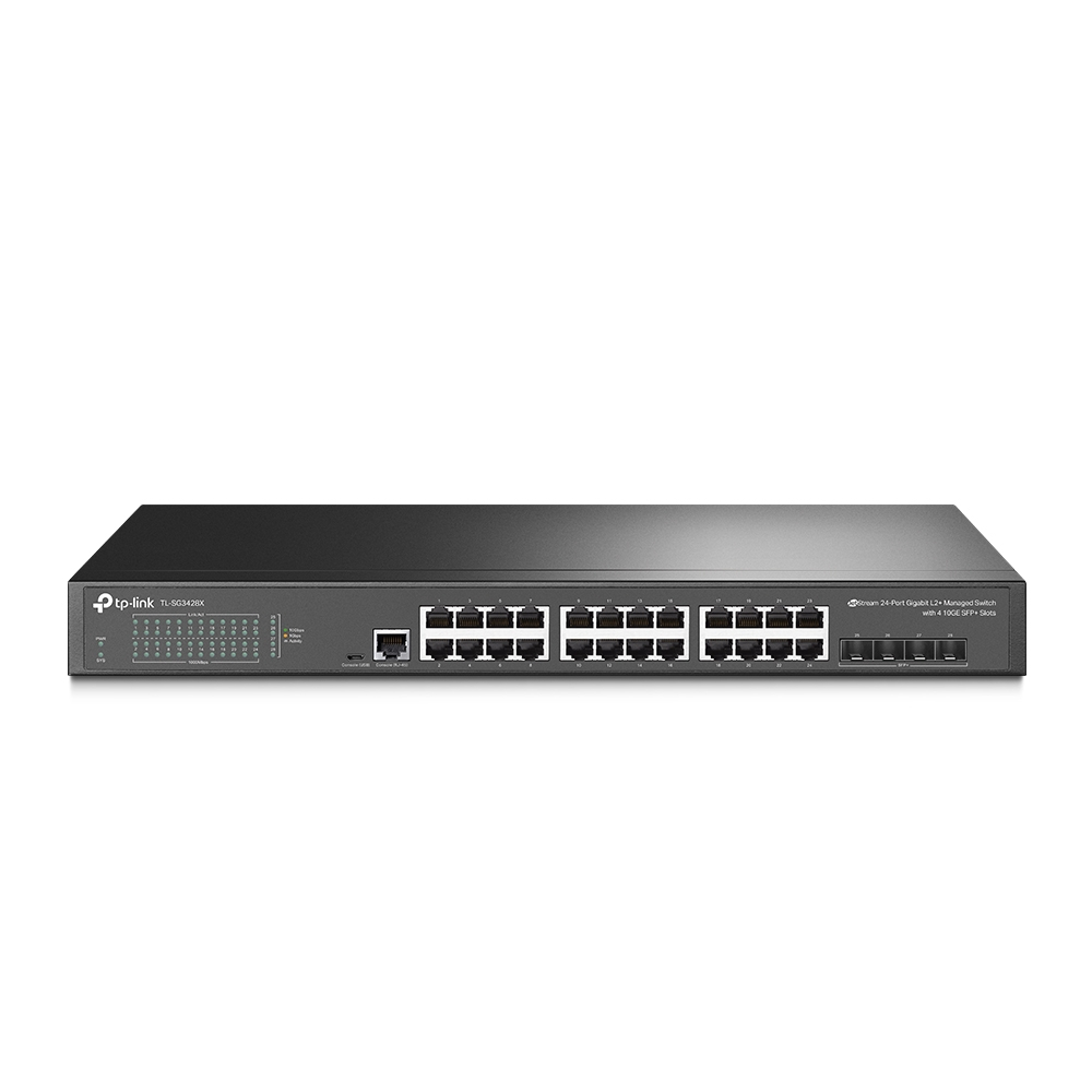 Jual TL-SG3428X JetStream 24-Port Gigabit L2+ Managed Switch with 4 ...