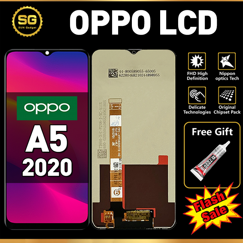 Jual LCD For OPPO A5 2020 Original fullset ori asli Touchscreen hp cod ...