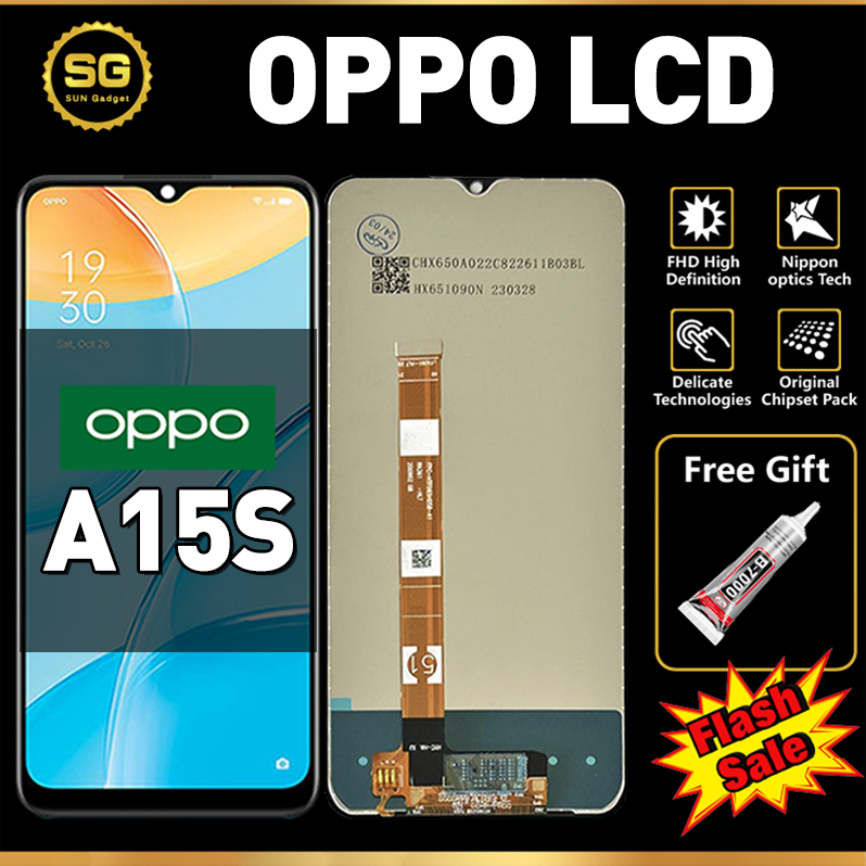 Jual LCD For OPPO A15s Original Touchscreen hp For A15s fullset ori ...