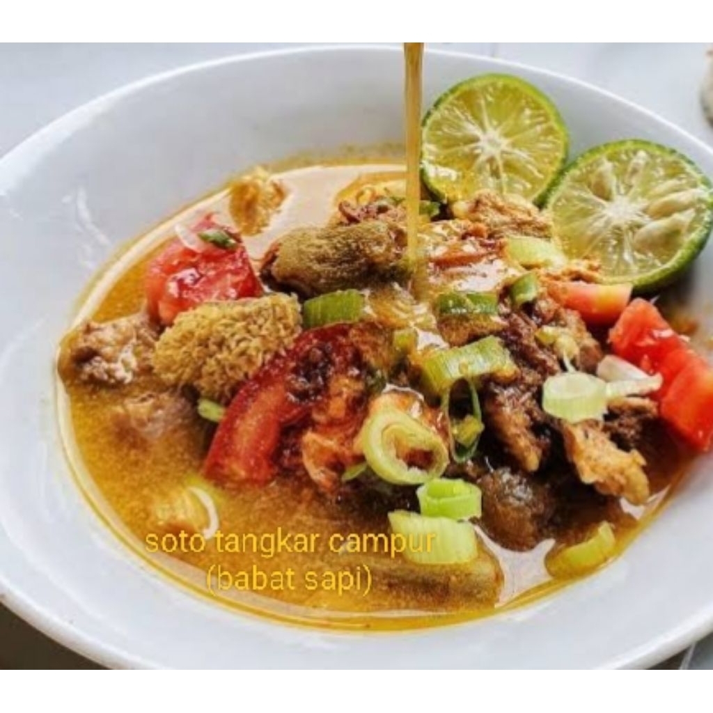 Jual soto tangkar campur/soto tangkar babat sapi | Shopee Indonesia