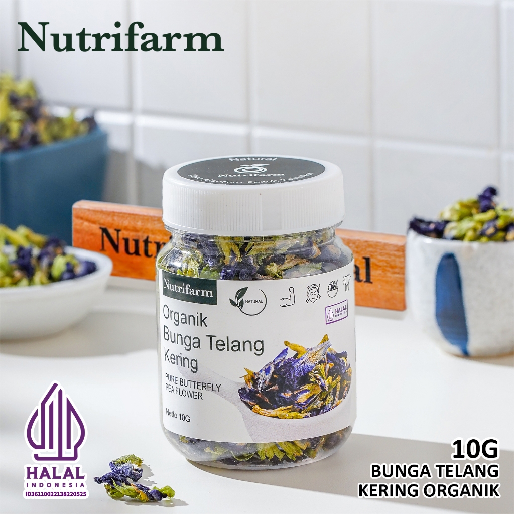 Jual TEH BUNGA TELANG KERING PREMIUM ORGANIK 10 GR 25 GR DAN 50 GR ...