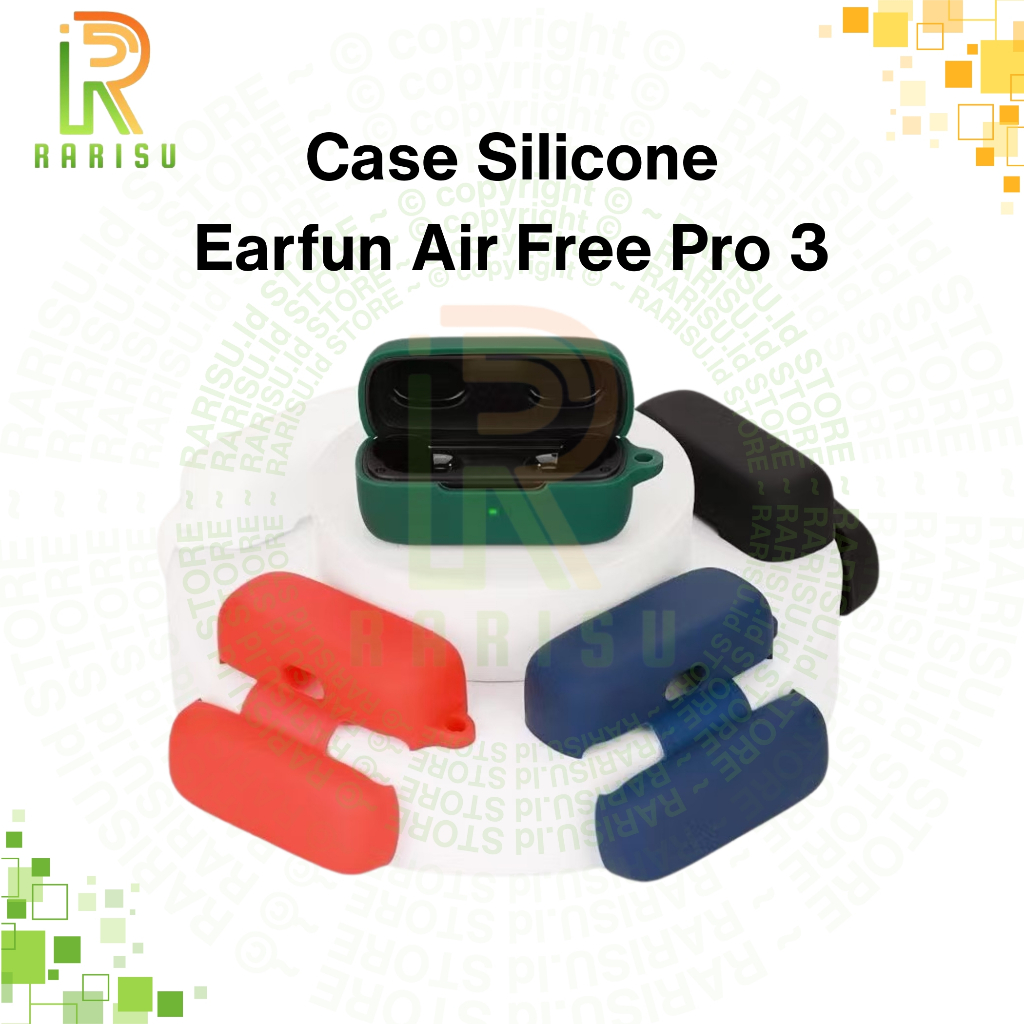 Jual Case Earfun Air Free Pro 3 Casing Cover Silicone Protective ...