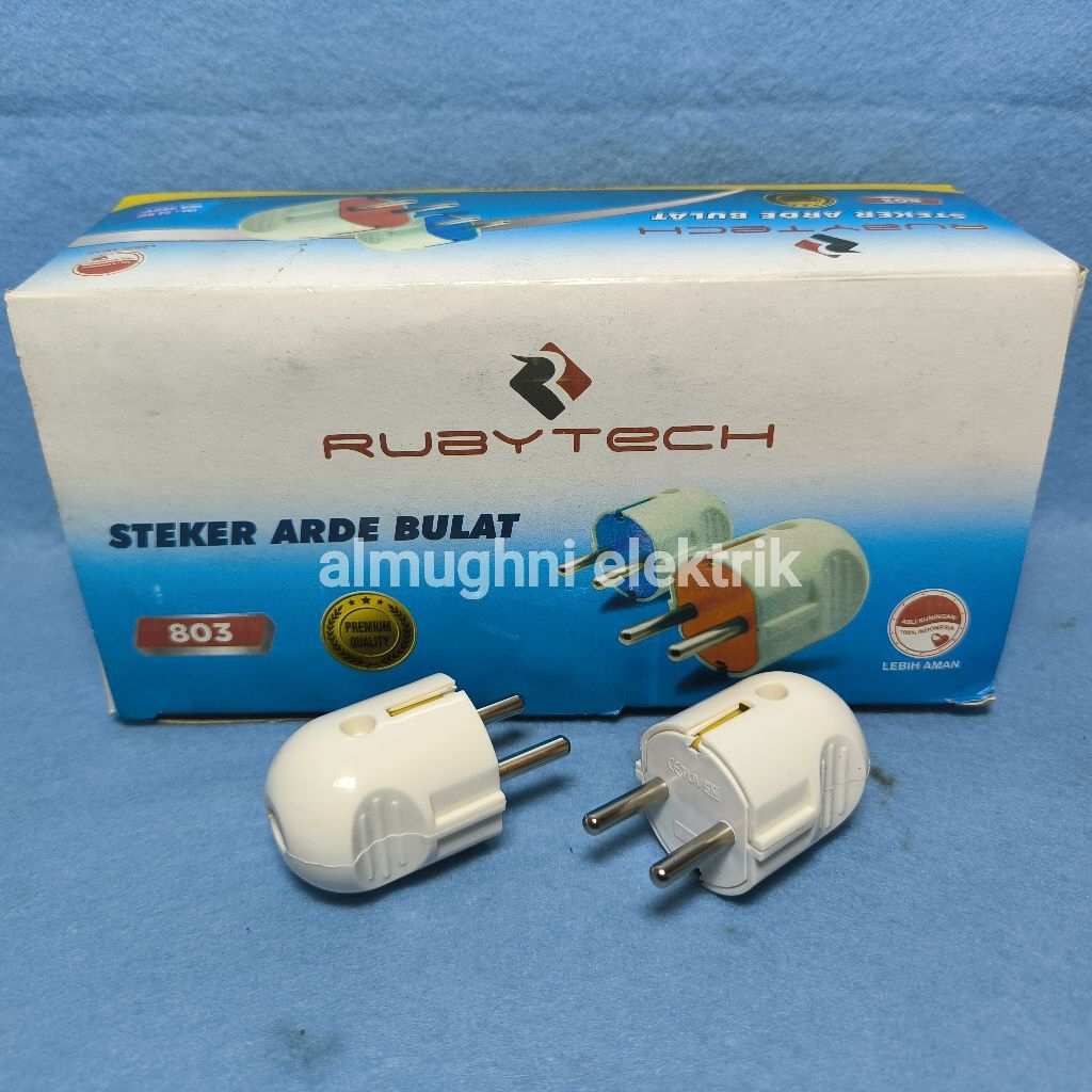 Jual steker arde bulat/steker bulat murah/colokan listrik | Shopee ...