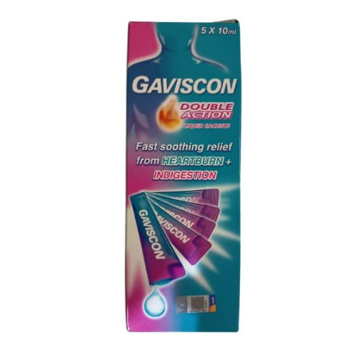 Jual Gaviscon Double Action Sachet 5x10ml | Shopee Indonesia