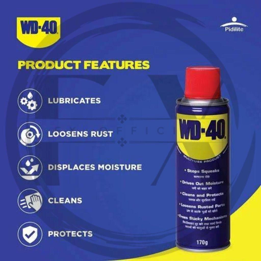 Jual PROMO!! [READY STOCK] WD-40 ORIGINAL PELUMAS ANTI KARAT 191ML, 333ML, 412ML | Shopee Indonesia