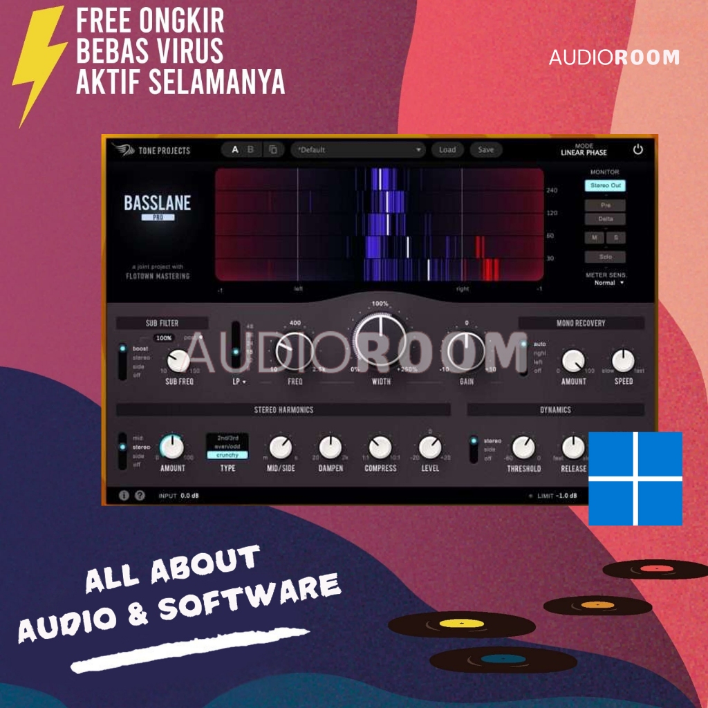 Jual Plugins Tone Projects Basslane Pro v1.0.4 ( Full Activated ) | Shopee Indonesia