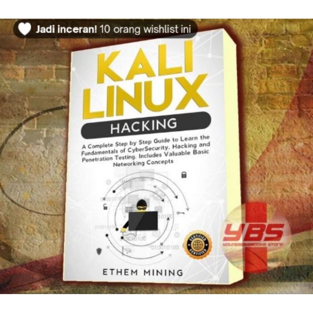 Jual Buku Kali Linux Hacking: A Complete Step by Step Guide to Learn ...