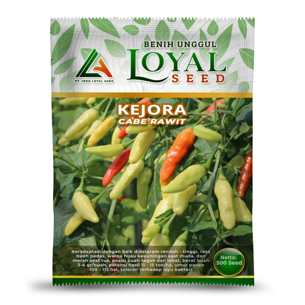 Jual BENIH CABE RAWIT PRENTUL UNGGUL KEJORA 500 BUTIR CAP LOYAL SEED ...